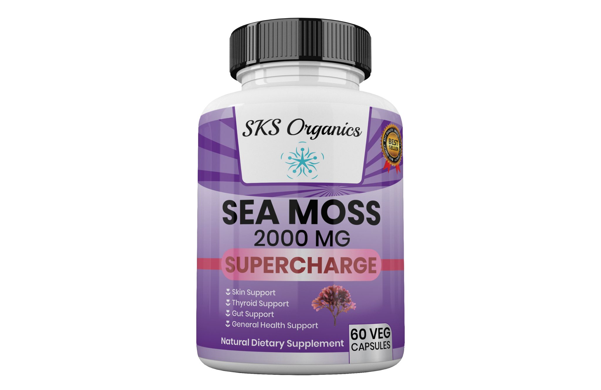 Raw Oceanic Sea Moss-100g - Premium Supplements